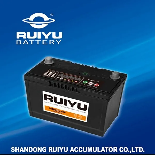 Ns60lmf Accumulator 12v Lead Acid Car Mf Battery -46b24rmf - Buy Mf ...