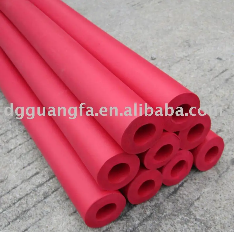 Rouge NBR / EVA mousse tube, De protection tube de mousse-Tuyaux en ...