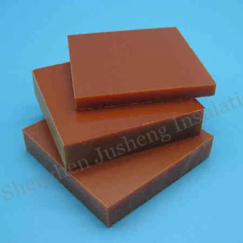 Juego De 5 Placas Planas De Resina Fenu00f3lica De Baquelita Roja Pcb 3 X