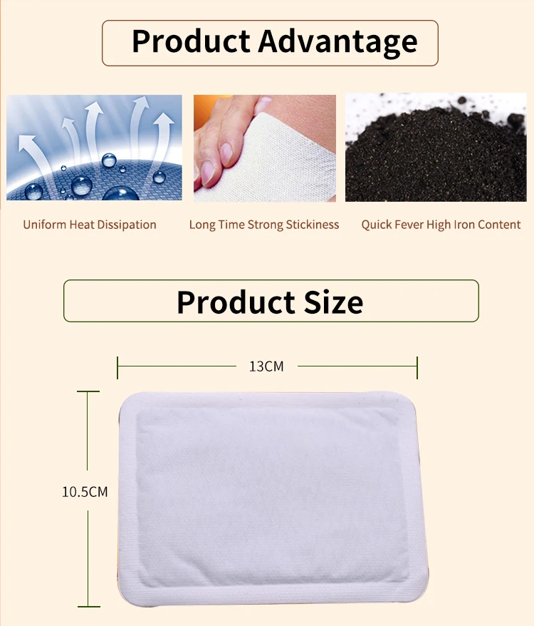 Hot Sale Period Pain Relief Menstrual Cramps Heating Pad Warm Patch ...