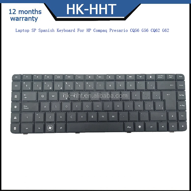 Hk-hht Laptop Sp Spanish Keyboard For Hp Compaq Presario Cq56 G56 Cq62 ...