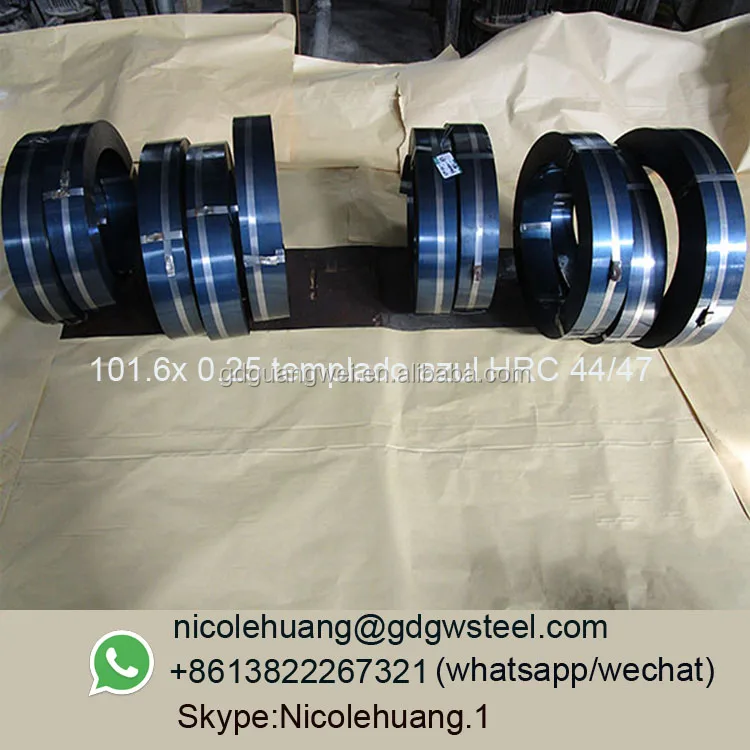 1095 Blue Tempered Polished Spring Steel Cold Rolled Steel Strip - Buy ...