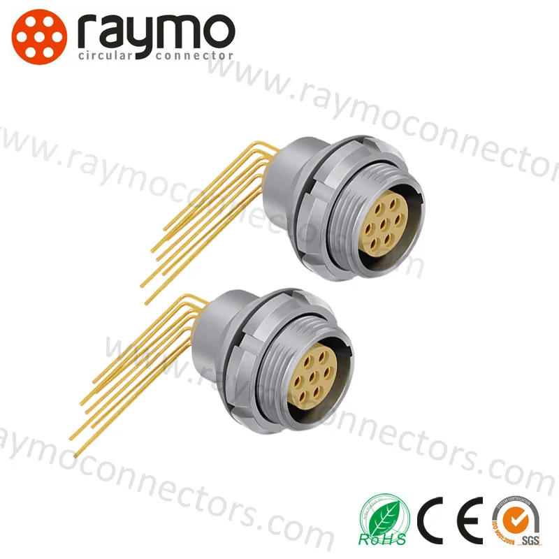 Raymo Connector EGG ECG EEG 0B 1B 2B Elbow PCB Connector