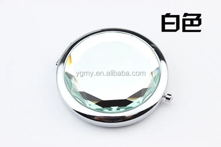 Colorful Crystal Beauty Mirrors Bridal Shower Favors Compact Mirror ...