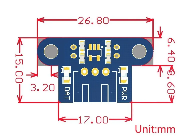 Sensor De Luz Infrarroja Wyc-h206,Módulo De Medición Inteligente De ...