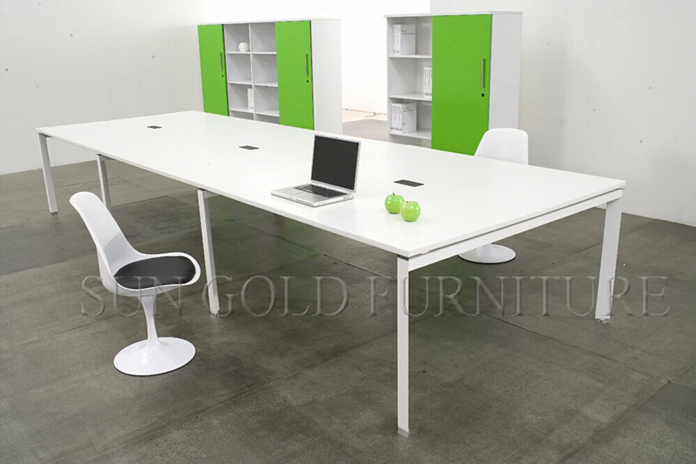 Modern High Quality Wooden Large Rectangle Meeting Conference Table ...