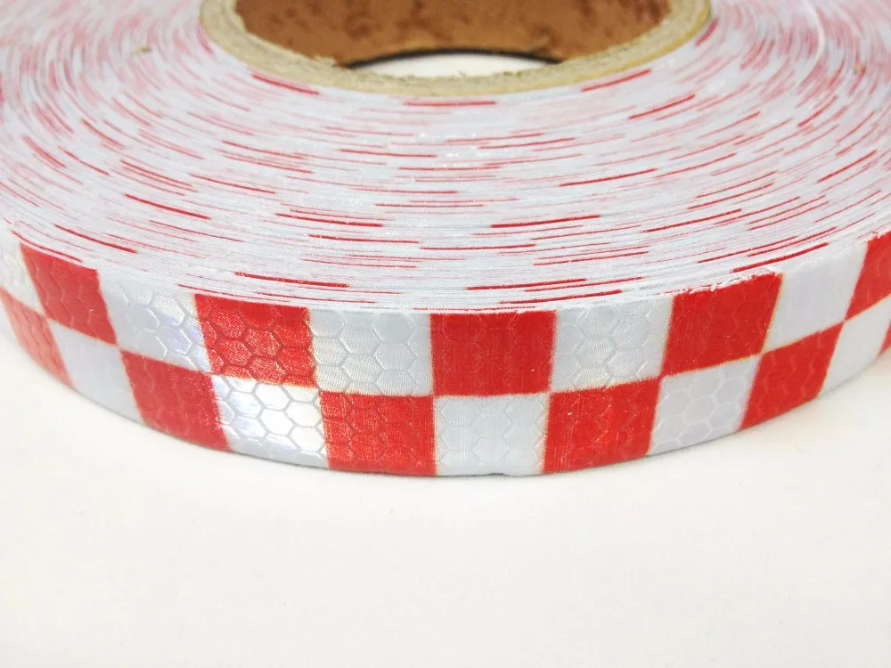 Checkered Reflective Tape,Reflective Chequer Tape 50mm Wide,High ...