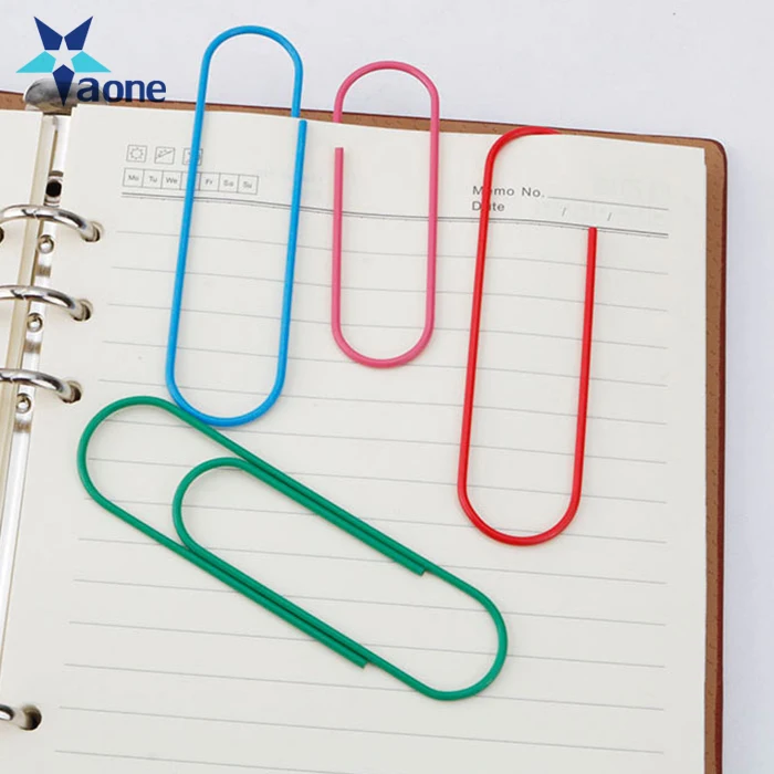 Customized Cheap Colorful 100mm Oversized Jumbo Giant Paper Clips For ...
