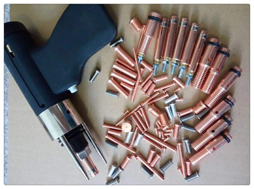 CD Stud Welding Gun Collet M6 Weld M3-M10 - Reliable Performance