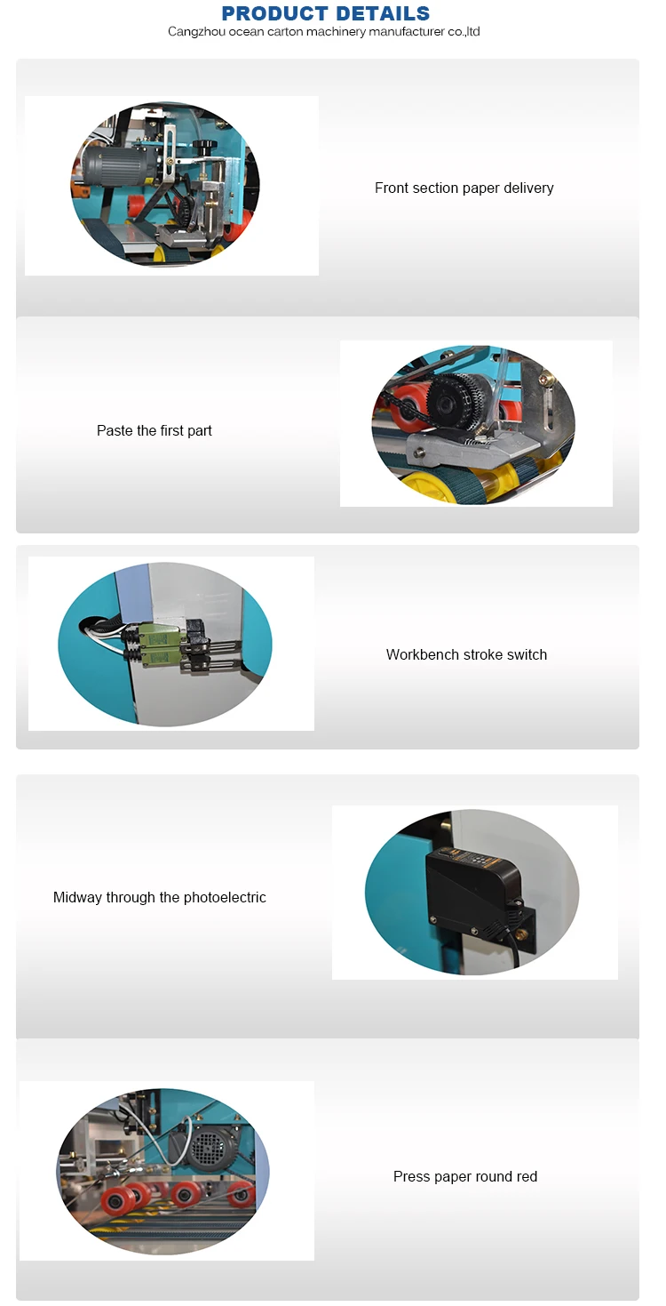 HUALI Folder Gluer Machine - Efficient Corrugated Box Folding