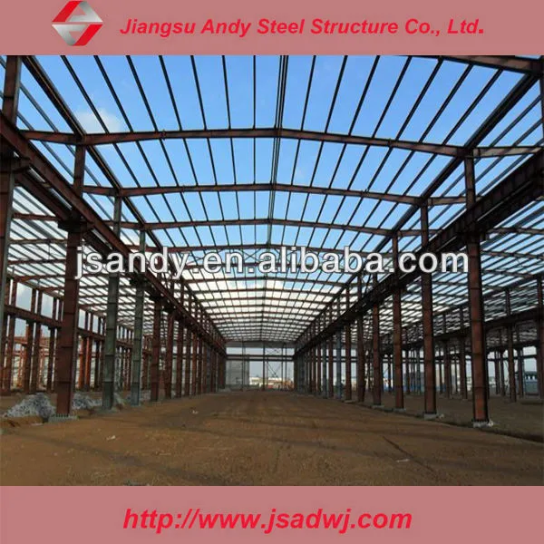 Steel Frame Building Large Span Prefabricated Building,Famous Steel ...