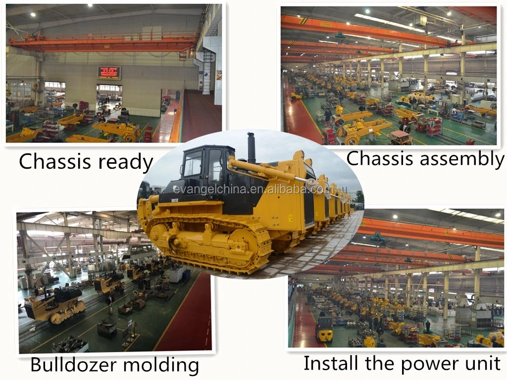 170HP Shantui Crawler Bulldozer DH17C2 with High Digging Power