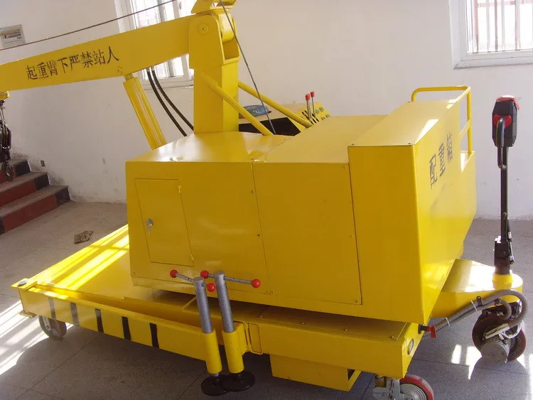 24v 210ah Battery Charged Standing Operated Portable Electric Crane ...