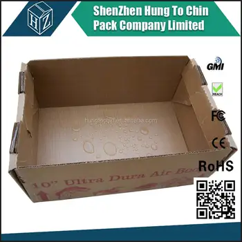 Wax Coated Corrugated Fruit Carton Box - Buy Wax Coated Fruit Carton ...