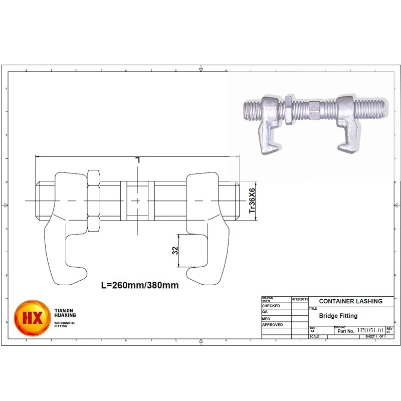 Railway Bridge Fitting Clamp - Buy Bridge Fitting Lock Side By Side ...