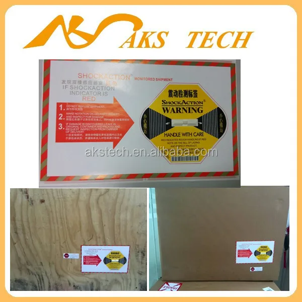 15/ 25/ 37/50/75/100g Impact Label Shock Indicator Sticker - Buy ...