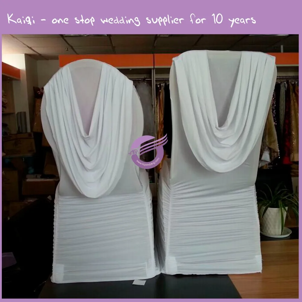 Yt10313 Round Back Spandex Swag Ruffled Chair Cover With Valance - Buy ...