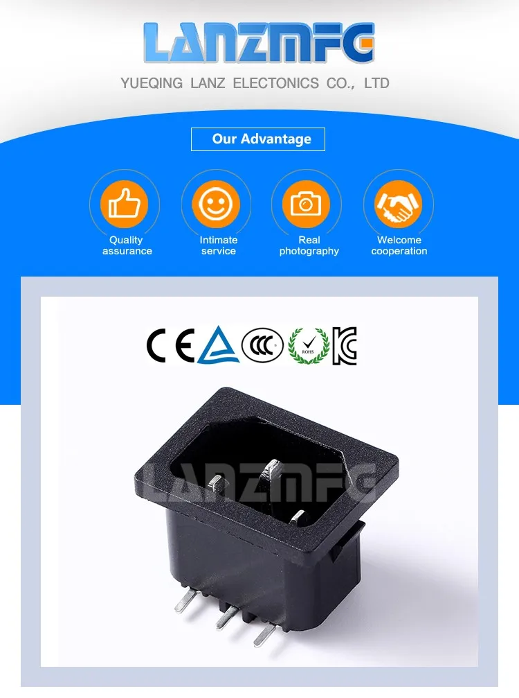 IEC 60320 C16 Appliance Inlet - Reliable AC Socket Solution