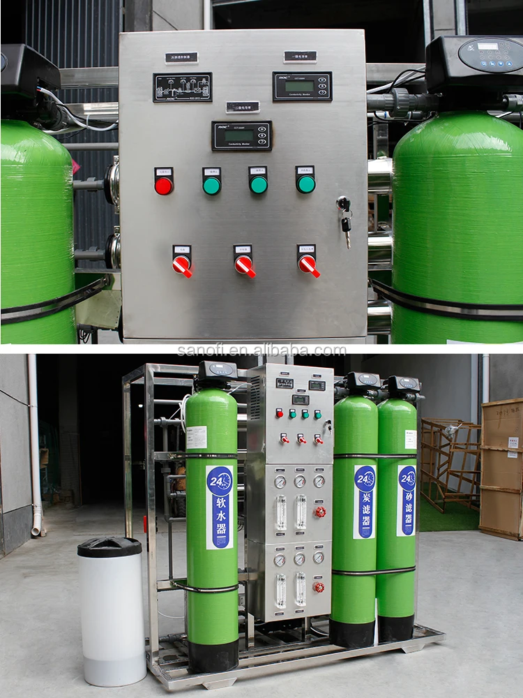 500l 1000l Per Hour Drinking Water Purification Machine With Reverse Osmosis - Buy Drinking ...