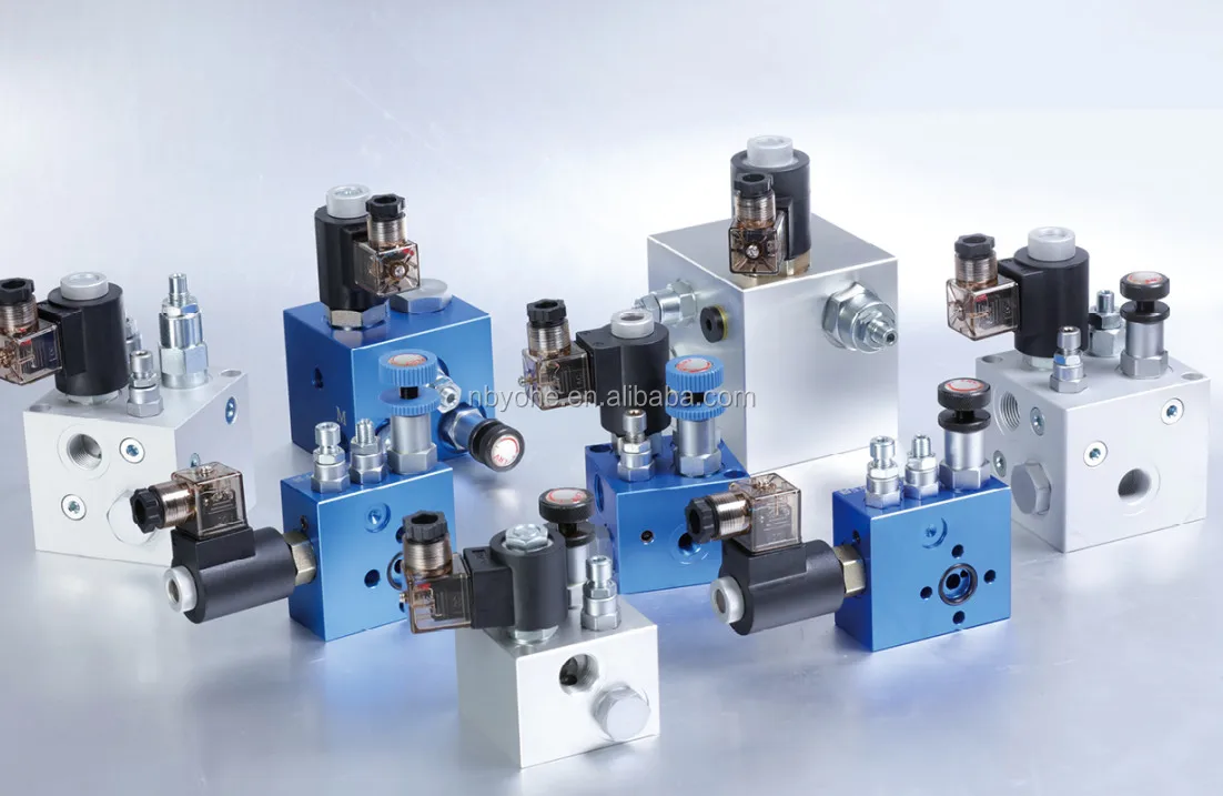 Sun Type Hydraulic Remote Pressure Control Valves Manifold Block ...