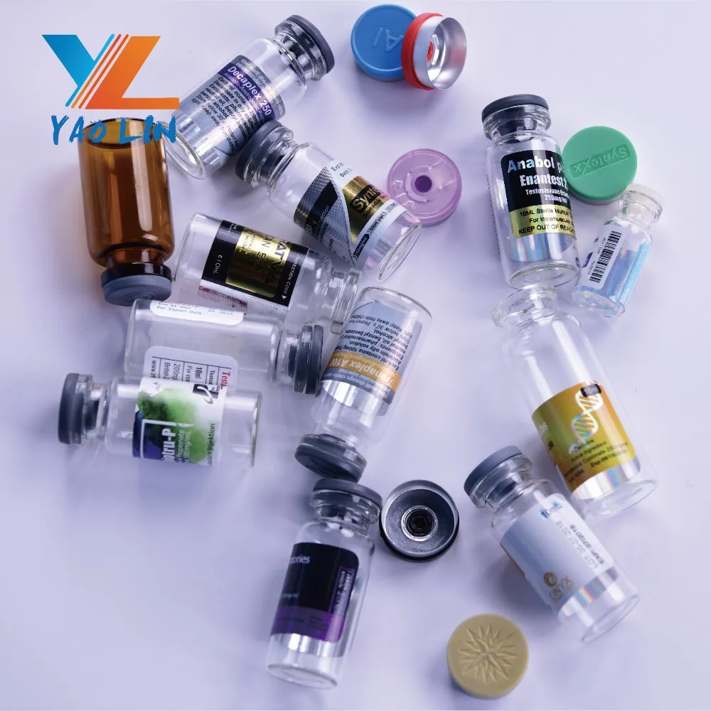 1/2/3/5/10ml Pharmaceutical Glass Vial For Steroid - Buy Glass Vial For ...