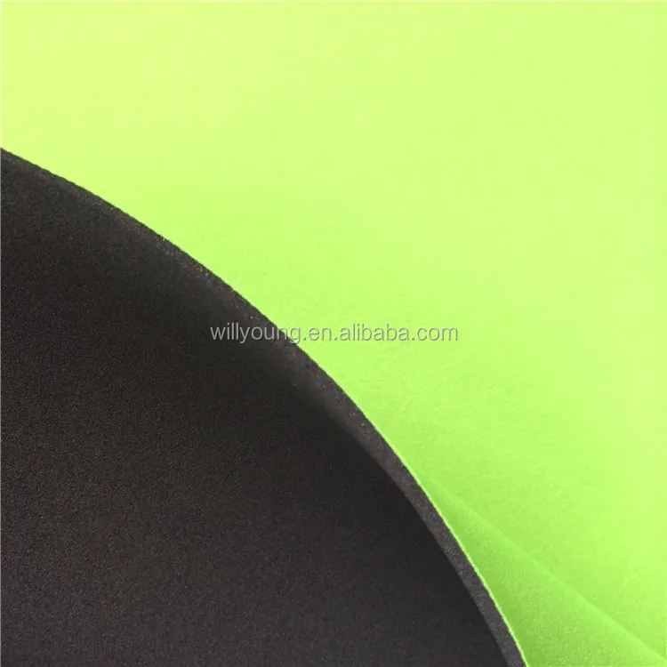 Neoprene Fabric 3mm Coated Polyester Knitted Fabric By One Side Various ...