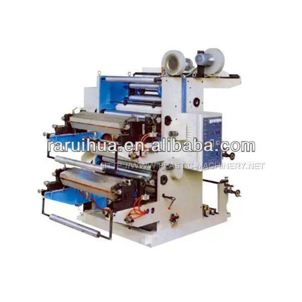 Small Scale 2colors Flexographic Printing Machine - Buy 2colors ...