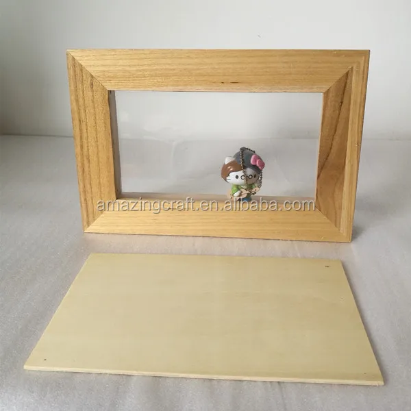Wood Photo Frame Box Light Picture Shadow Box - Buy Light Box Wood ...