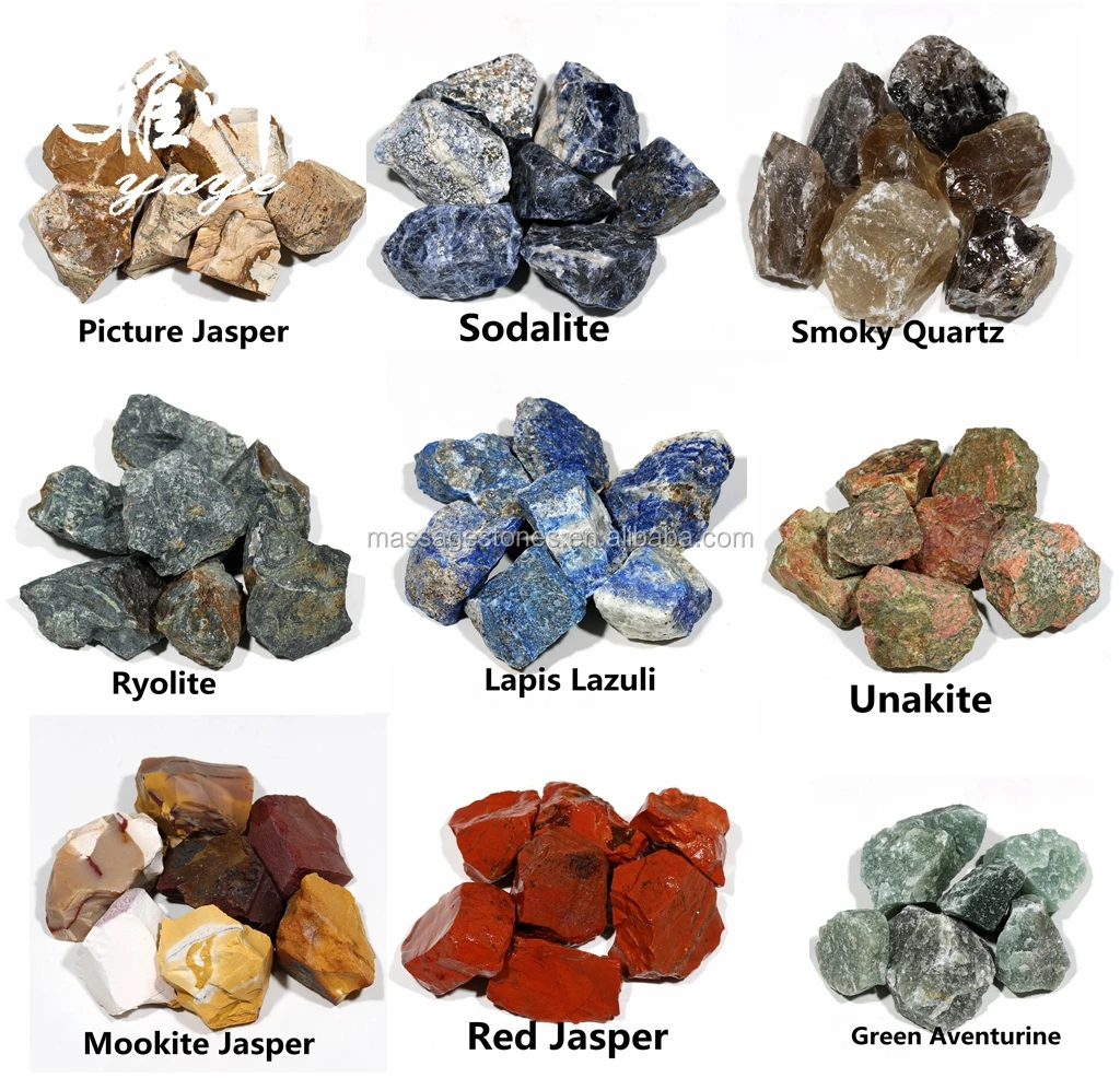 Semi Precious Gemstone Mines Red Jasper Rough Cut Stones - Buy Jasper ...