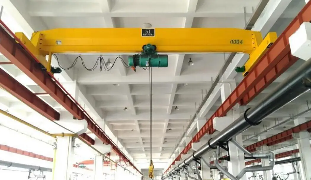2t Monorail Hoist Crane With Electric Trolley Of Chinese Professional ...