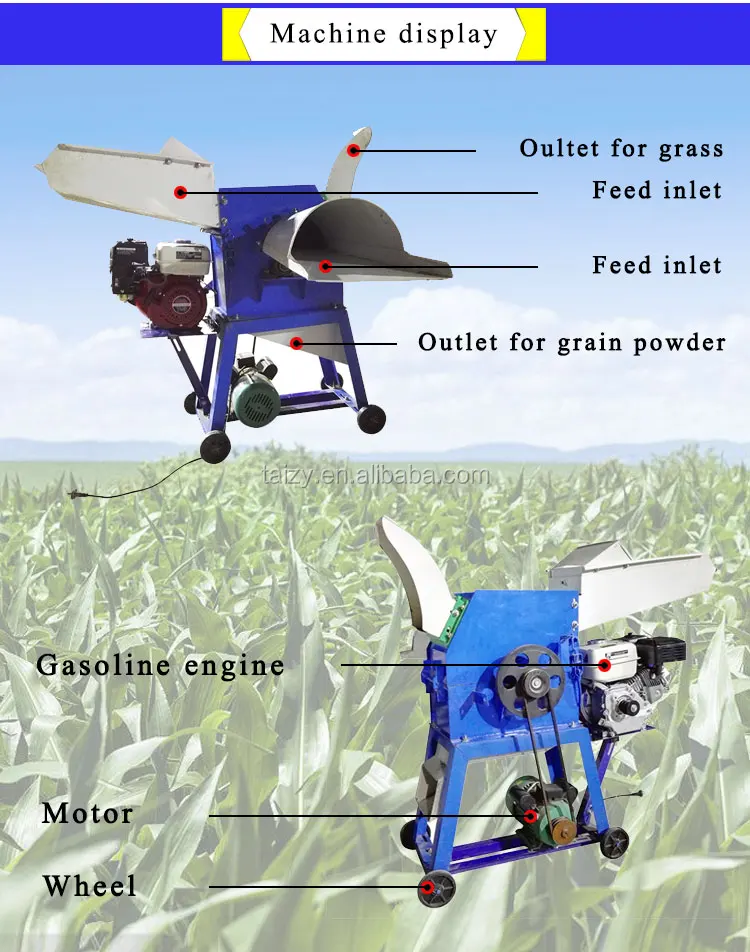 Mini Corn Stalk Chopper And Chaff Cutter Machine - Buy Corn Stalk ...