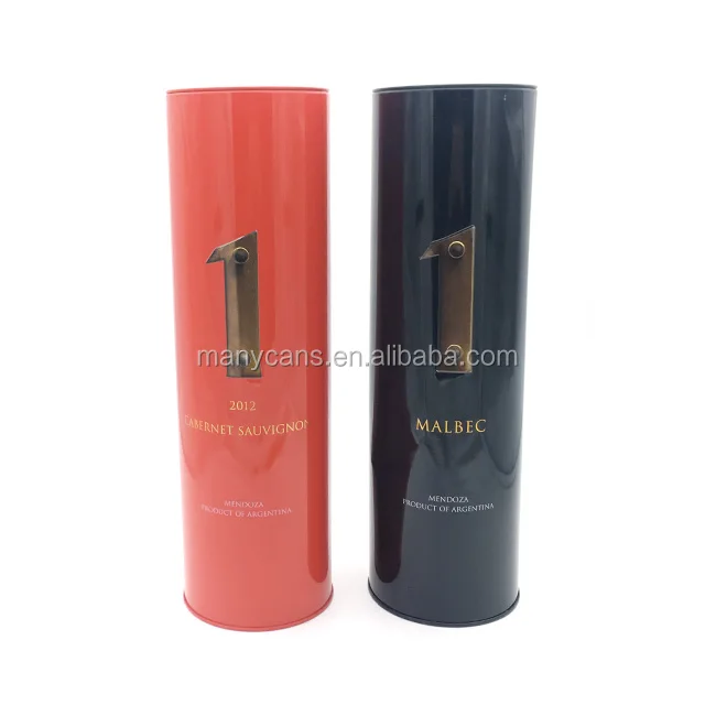 High Grade Red Wine Packing Metal Tin Can - Recyclable
