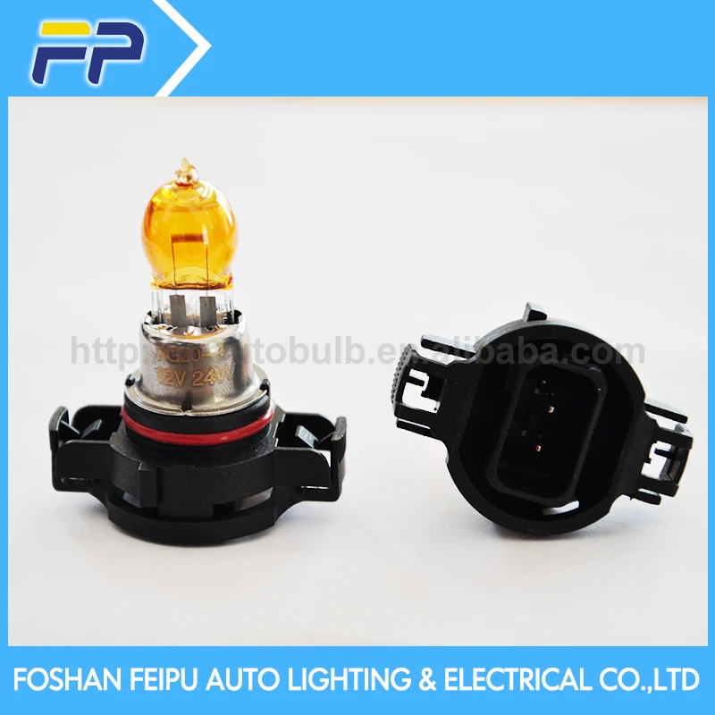 Front Rafeal Auto PSY24W 24W Yellow/Amber Fog Light Bulb,Front Turn ...