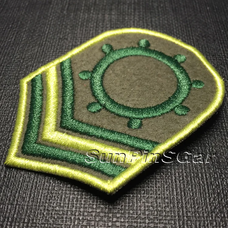Top Quality Custom Embroidered Arm Patches Iron On Badge - Buy ...