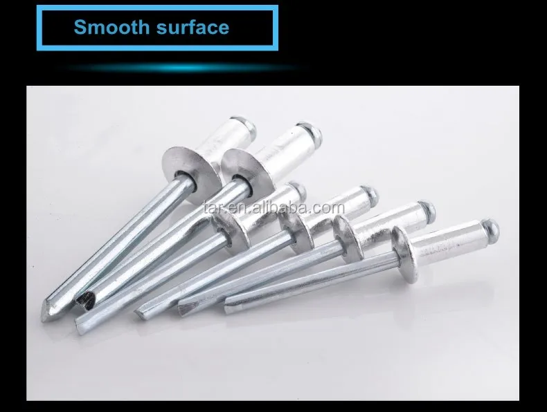 Aluminium Rivets With Best Quality,Round And Flat Head Aluminium/steel ...
