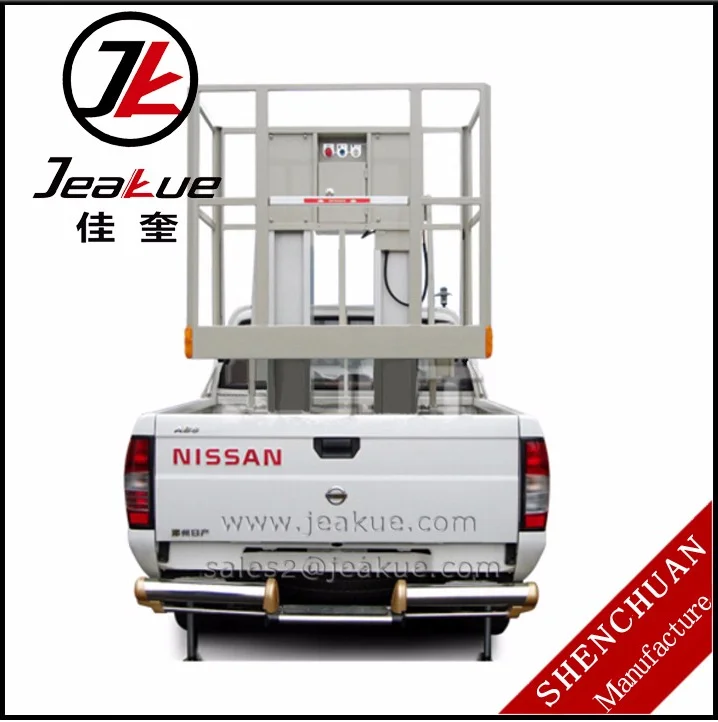 Car Hydraulic Adjustable Work Platform Truck-mounted Aerial Work ...