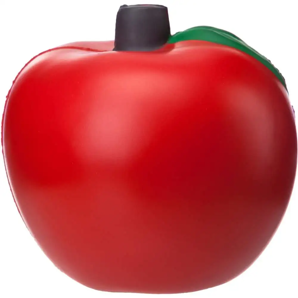 Red Apple Stress Reliever,Promotional Apple Pu Toy Apple Reliever For ...