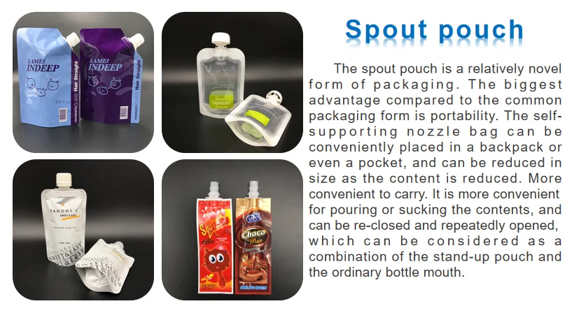Reusable Liquid Pouch with Spout - BPA Free & Recyclable