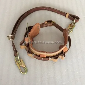 Lineman Electrical Safety Harness Belt - Buy Yellow Lineman Safety Belt ...