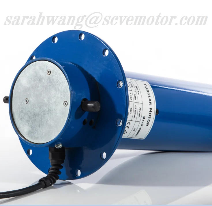 115mm Tube Big Tubular Motor Automatic Door Motor For Roller Shutter ...