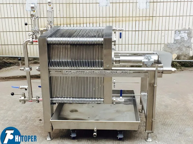 304/316L Small Plate and Frame Multilayer Filter for Beverage Oral ...
