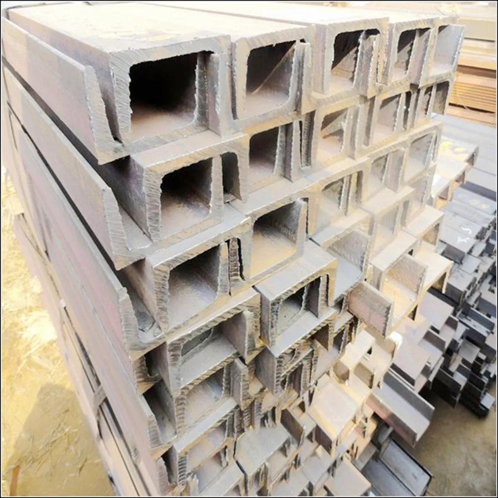 Hot Rolled Steel C Channel With Grade En S235jr S355jr Galvanized/black ...