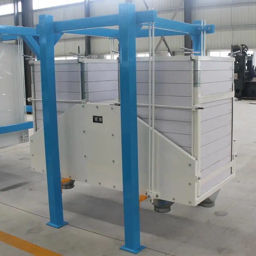 FSFJ Flour Mill Double Bin Plansifter - Efficient Sifting