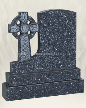 Butterfly Blue Granite Headstone - Buy Celtic Cross Headstones,Blue ...