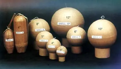 6 Inch Silver Coco Display Shell Fireworks For Christmas Pyrotechnics ...