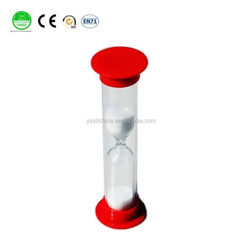 Sand Hourglass 30 Seconds Sand Timer Red With White Sand For Children Toys - Buy 30 Seconds Sand ...