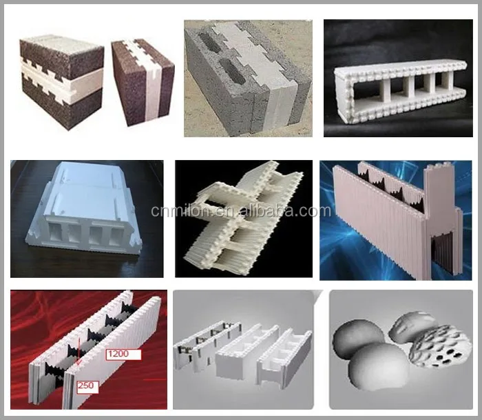 Best Selling Eps Plastic Concrete Block Moulds For Icf - Buy Eps Block ...