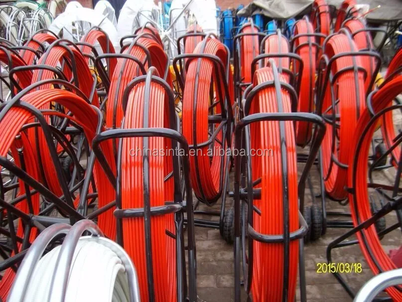 11mm Fiberglass Push Pull Rod Wire Pulling Duct Rods And Fiberglass ...