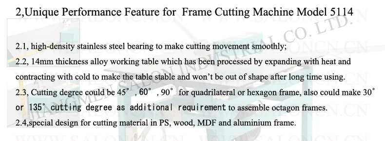Picture Frame Cutting Machine For Ps Mdf Wood Frame - Buy Frame Cutter ...