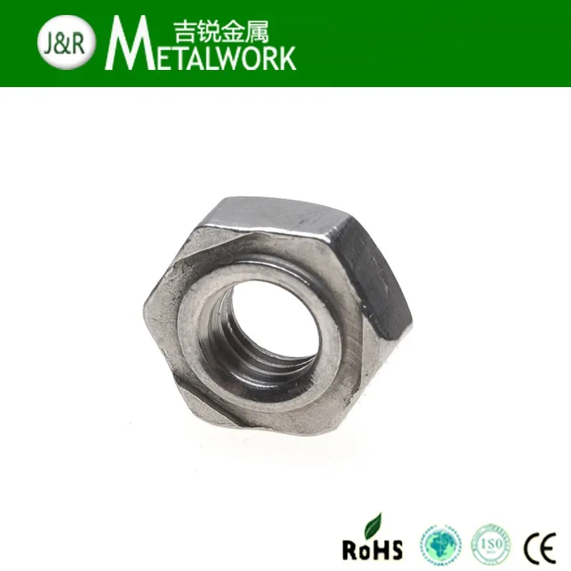 M3 M6 Sus304 Stainless Steel Hexagon Weld Nut Din929 - Buy Hexagon Weld ...